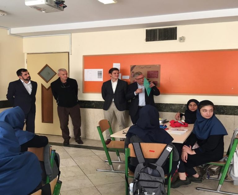 A Visit from our school - Mahdavi Education Complex